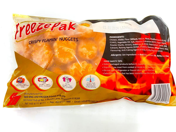 Freezpak Crispy Flamin' Nuggets -Arguably the best we have ever had ...